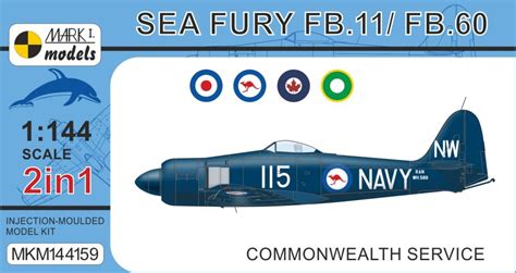 MODELIMEX Online Shop 1 144 S Fury FB 11 FB 60 Commonw Service 2 In