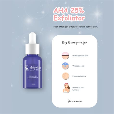 Aha 25 Exfoliator Skin Miracle