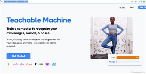 浏览器玩转机器学习之：teachable Machine 图像语音姿态识别 Csdn博客