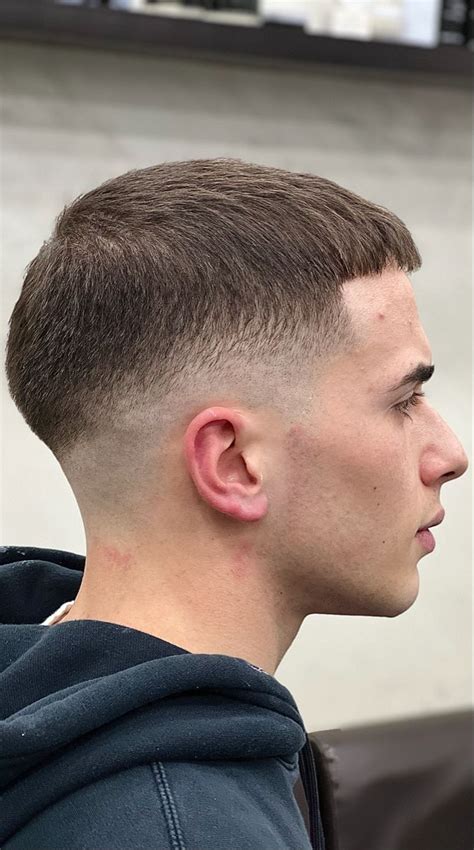 Taper Fade Short Hair Very Short Hair Men Low Taper Fade Haircut Men