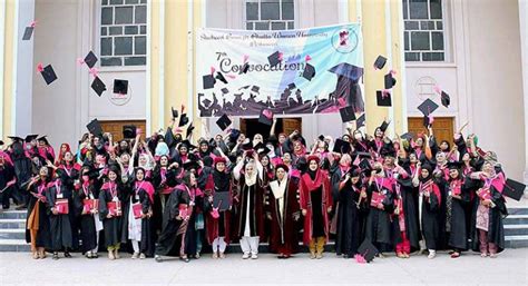 Students Throwing Their Caps In The Air During 7th Convocation Of Sbbwu