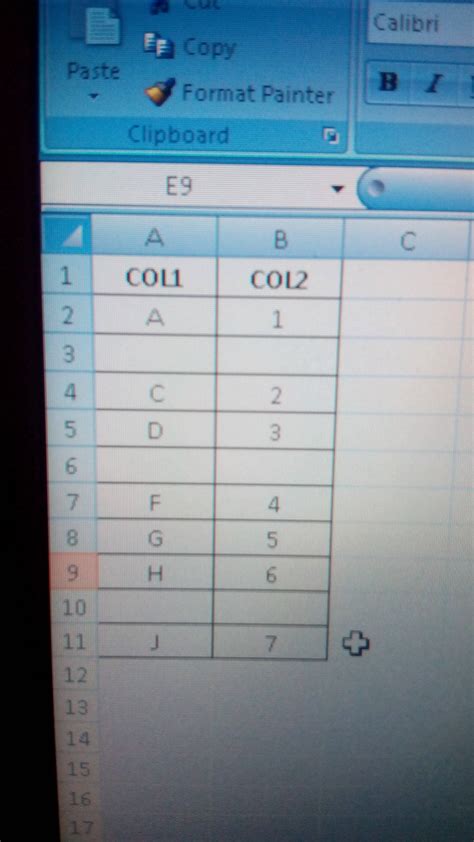 Excel Get The Count Of Not Null Values Before The Cell Stack Overflow