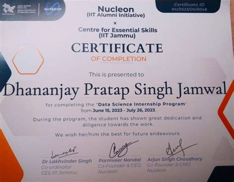 Dhananjay Pratap Singh Jamwal On Linkedin Datascience Summerschool