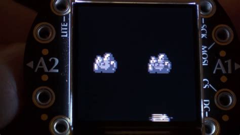 Circuit Playground Bluefruit With Tft Gizmo Vs Fingers Curious Video