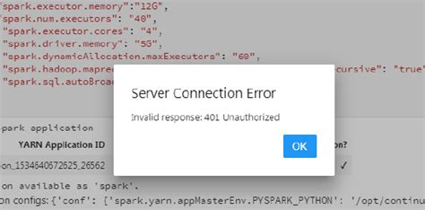 Invalid Response 401 Unauthorized Ser Connection Error · Issue 5961 · Jupyterlabjupyterlab