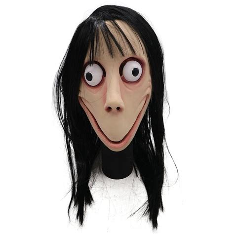 Creepy Pasta Momo Costume Mask Big W