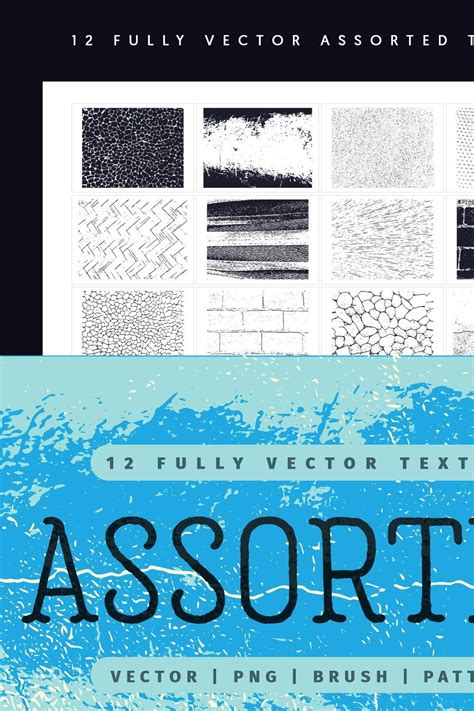 12 Assorted Texture Masterbundles
