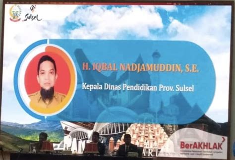 Iqbal Nadjamuddin Dilantik Jadi Kadisdik Sulsel Ptic Optimis Pendidikan Semakin Maju