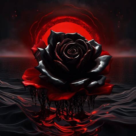 Bloody Black Rose