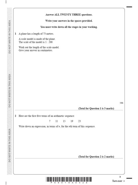 edexcel arithmetic sequence part1 pdf area mathematics