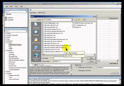 Osisoft The Basic Version Of The Pi Performance Monitor Interface V34375 Youtube