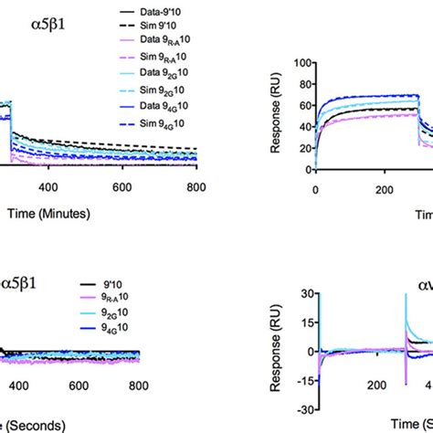 Fibronectin Binding To Integrin 31 Response Curves Obtained From Fn Download Scientific