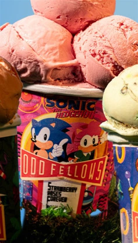 Ice Cream Of The Two Hedgehogs Sonichedgehog Yes The Official