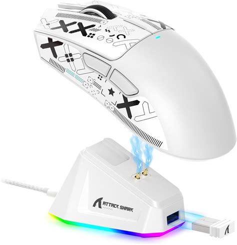 Attack Shark X6 Lightweight Wireless Gaming Mouse With Rgb