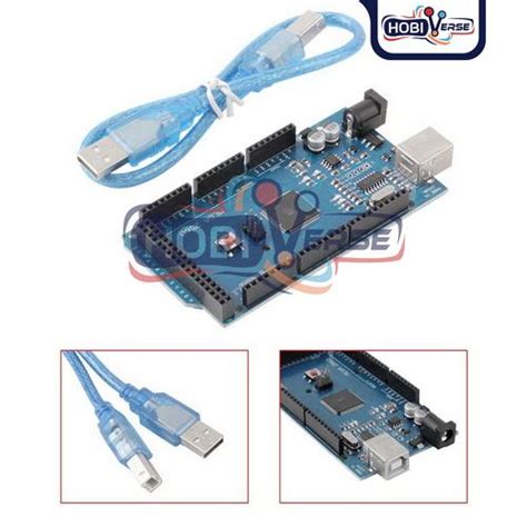 Jual Board Arduino Mega 2560 R3 Ch340 Compatible Board Usb Cable Kab Banyumas Hobiverse