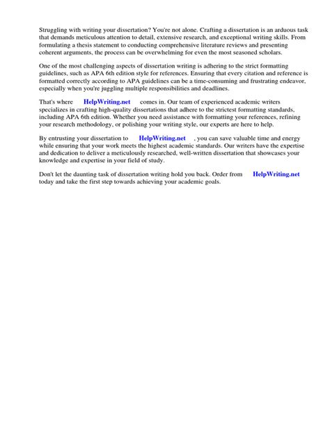 Apa 6th Dissertation Reference Pdf Apa Style Thesis