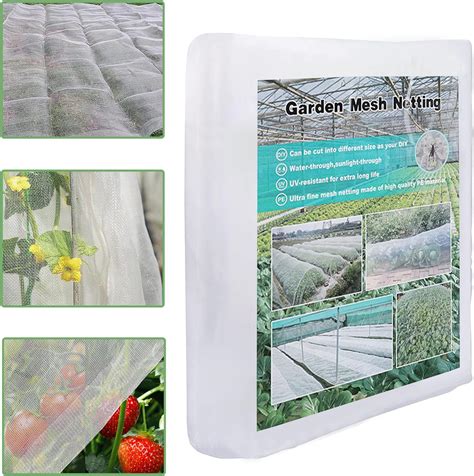 Garden Mesh Barrier MX M Fine Netting Pest Barrier Bird Net Yard Protection Nylon Mosquito