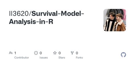 Github Ll Survival Model Analysis In R