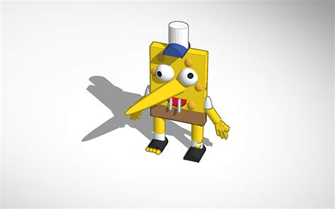 3d Design Spongebob Tinkercad