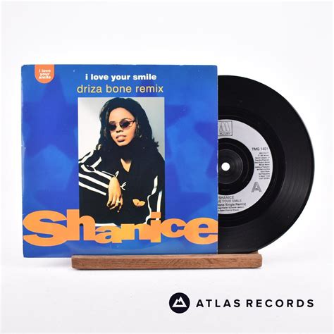 Shanice I Love Your Smile 7 Vinyl Record Exvg Atlas Records