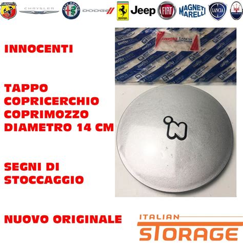 Innocenti Innocenti Tappo Coprimozzo Diametro Cm Nuovo Originale Innocenti