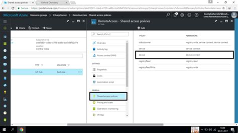 Creating IoT Hub In Microsoft Azure
