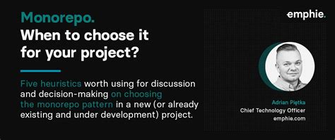 Emphie Solutions On Linkedin Monorepo Github Architecture Softwareengineering