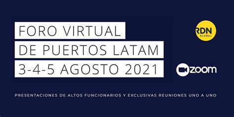 Primer Foro Virtual De Puertos Latam Camport