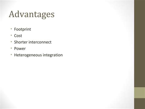 3d Ic Technology Ppt