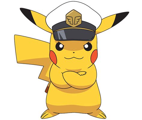 Captain Pikachu The New Pokemon Anime By Rubychu96 On Deviantart