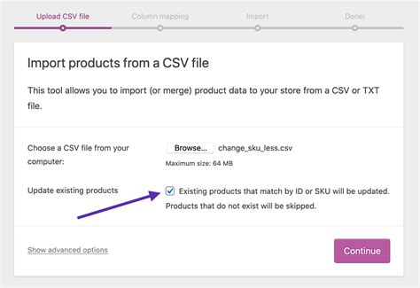 Product CSV Importer And Exporter Documentation WooCommerce