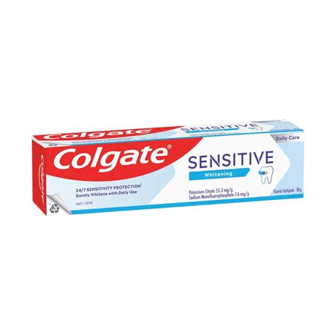 Buy Colgate Sensitive Whitening Toothpaste 110g Coles