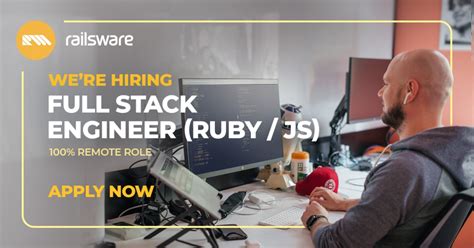 Railsware On Linkedin Full Stack Engineer Ruby Js Railsware Jobs