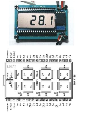 DIGITAL THERMOMETER CIRCUIT SCHEMATIC DIAGRAM Wiring Diagram