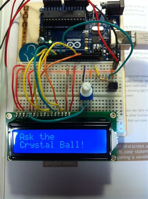 Trouble With Arduino Starter Kit Project 11 Crystal Ball General