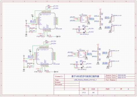 做了一个v853多功能串口服务器开发板 全志 Soc Whycan Forum哇酷开发者社区