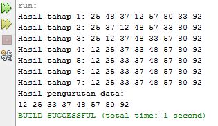 Pengurutan Data Bubble Sort