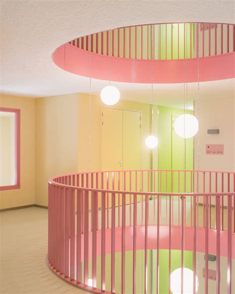 Monadnock Designs Dutch Social Housing As Colourful Garden Building