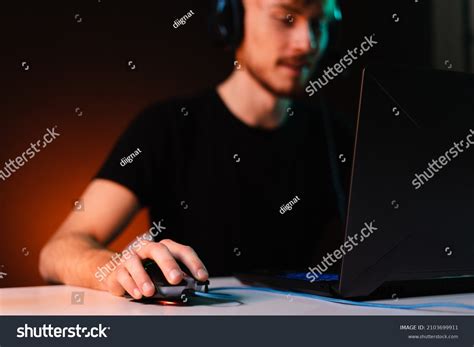 Portrait Software Developer Hacker Gamer Wearing Stock Photo Shutterstock