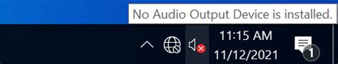 How To Fix No Audio Output Device Is Installed In Windows