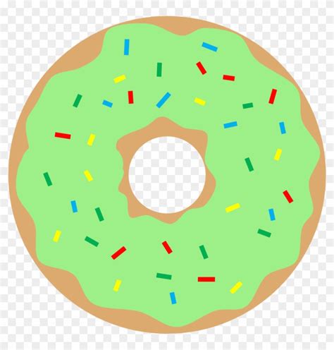 Green Donut Circle Hd Png Download 862x862 561126 Pinpng