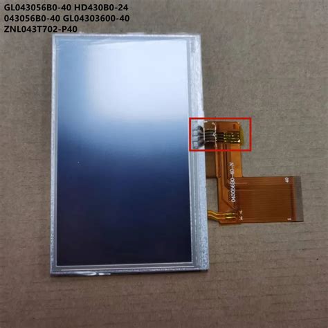 For Original 4 3 Inch 40 Pin Tft Lcd Display Common Screen Gl043056b0