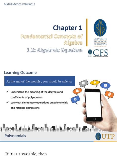 1c Algebraic Equations Pdf Polynomial Factorization