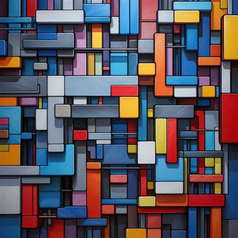 Premium Photo Tetris Background