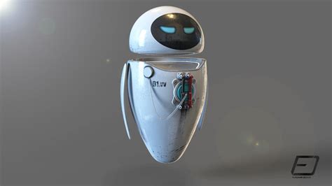 Eva Robot 3d Model Cgtrader