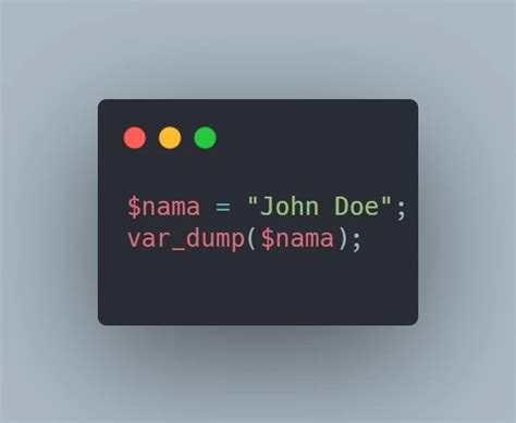 belajar php 17 mengenal tipe data var dump di php fungsi dan cara
