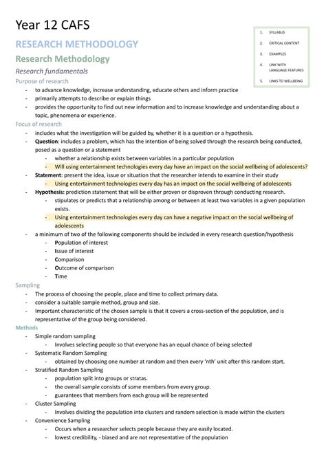 Types Of Research Methodology Pdf Notes Design Talk