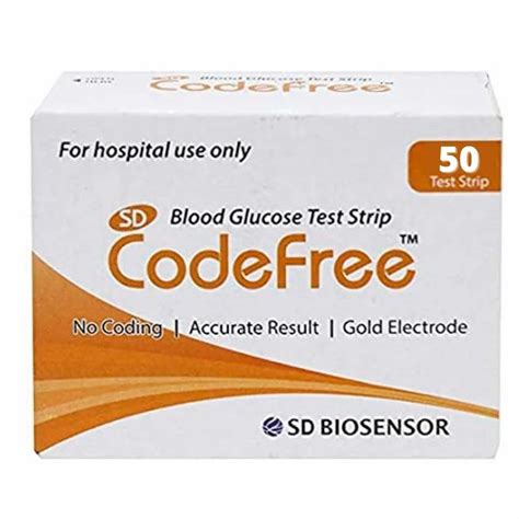 Sd Code Free Glucometer Strips At Rs 550 Sd Glucose Test Strips In
