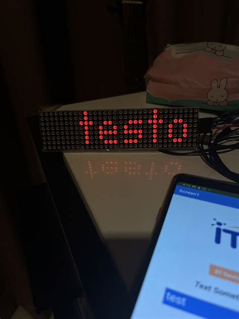 Have A Problem With Bluetooth To Show On Led Dot Martix Displays