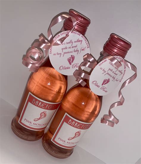 Printable Mini Wine Bottle Labels